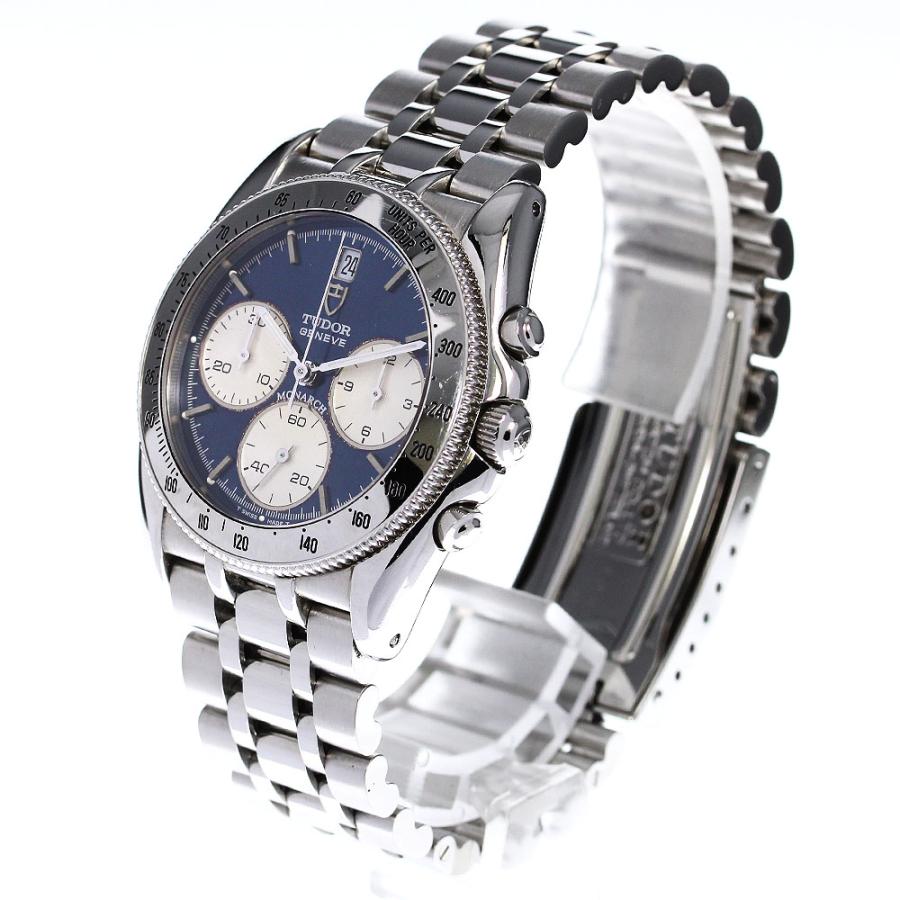 チュードル TUDOR 15900 モナーク デイト クロノグラフ クォーツ メンズ 箱・保証書付き_783138 :783138 ...