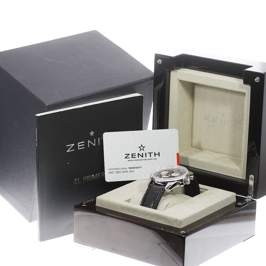 ゼニス ZENITH 03.2092.410/91.C496 エルプリメロ 410 クロノグラフ 世界限定500本 自動巻き メンズ 箱・保証書付 メーカーOH済み_784524 : ...