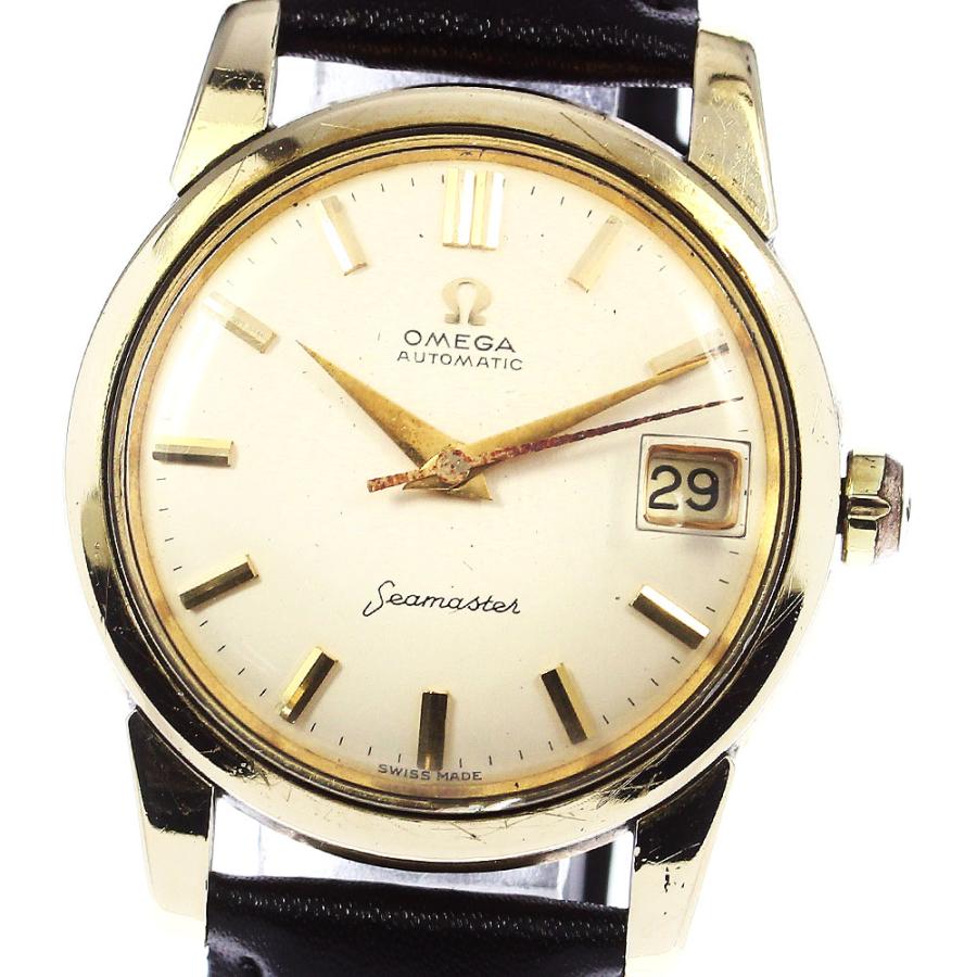 OMEGA オメガ 2849.14 SC シーマスター Cal.503 デイト 自動巻き メンズ _785390【ev20】 : CLOSER ...