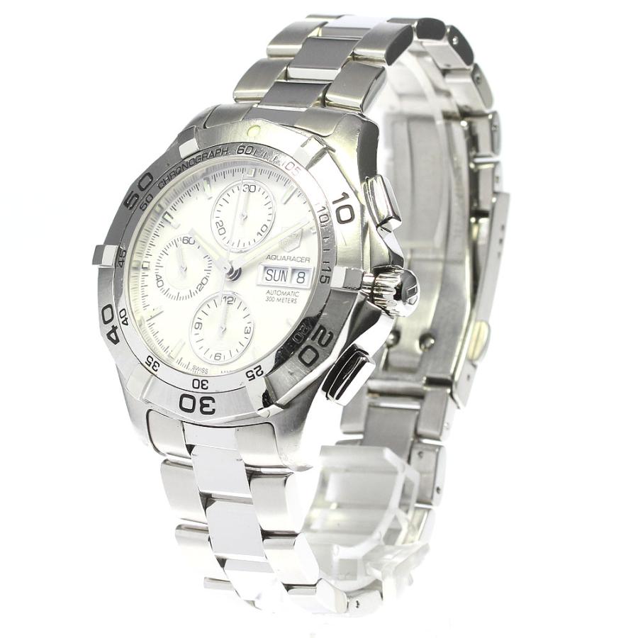 TAG HEUER（タグ・ホイヤー） TAG HEUER CAF2011 アクアレーサー クロノグラフ デイデイト 自動巻き メンズ ...