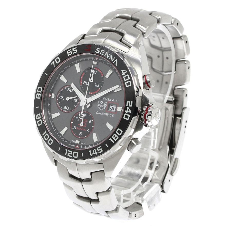 TAG HEUER タグホイヤー CAZ201D フォーミュラ1 クロノグラフ キャリバー16 アイルトン セナ 自動巻き メンズ 箱・保証書 ...