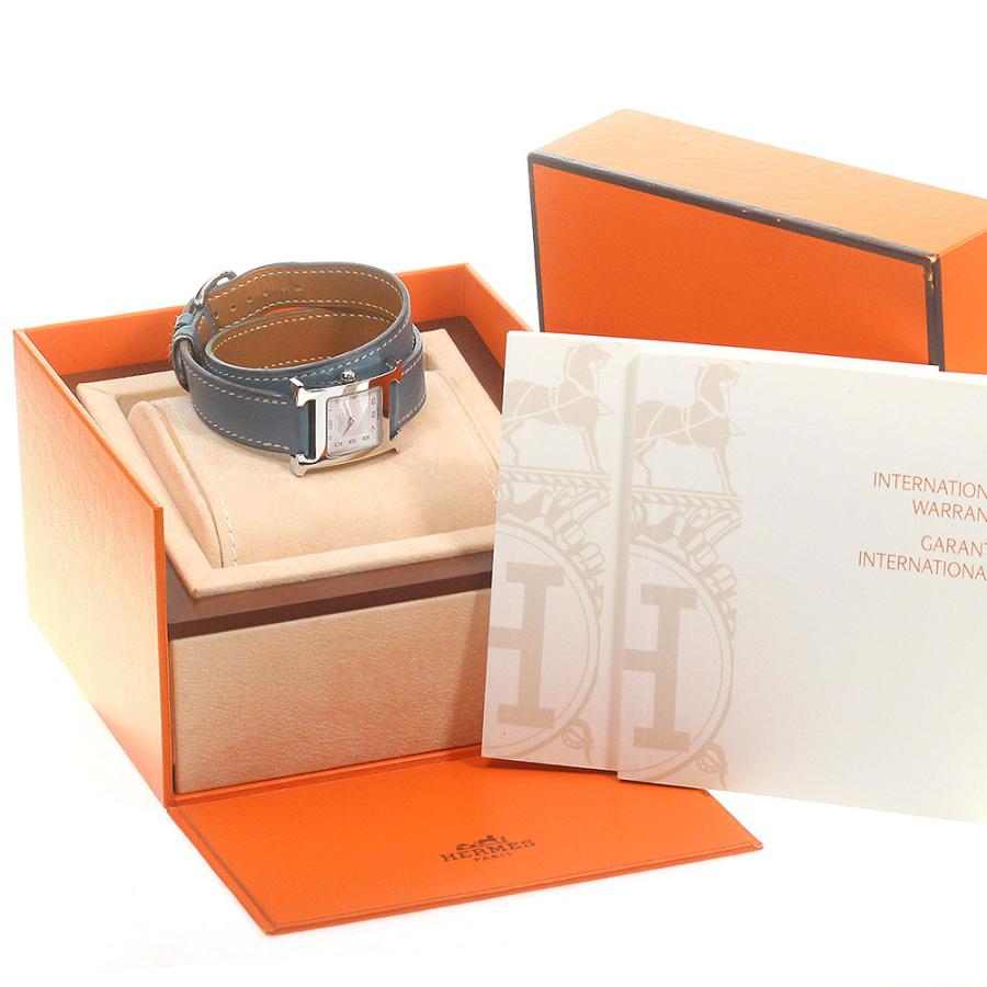 エルメス HERMES HH1.210 Hウォッチ ドゥブルトゥール クォーツ レディース 箱・保証書付き_785812 : 785812 : CLOSER Yahoo!ショップ - 通販 ...