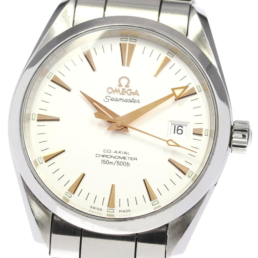 OMEGA（オメガ） OMEGA 2503.34 シーマスター アクアテラ コーアクシャル クロノメーター 自動巻き メンズ 箱・保証書付き ...