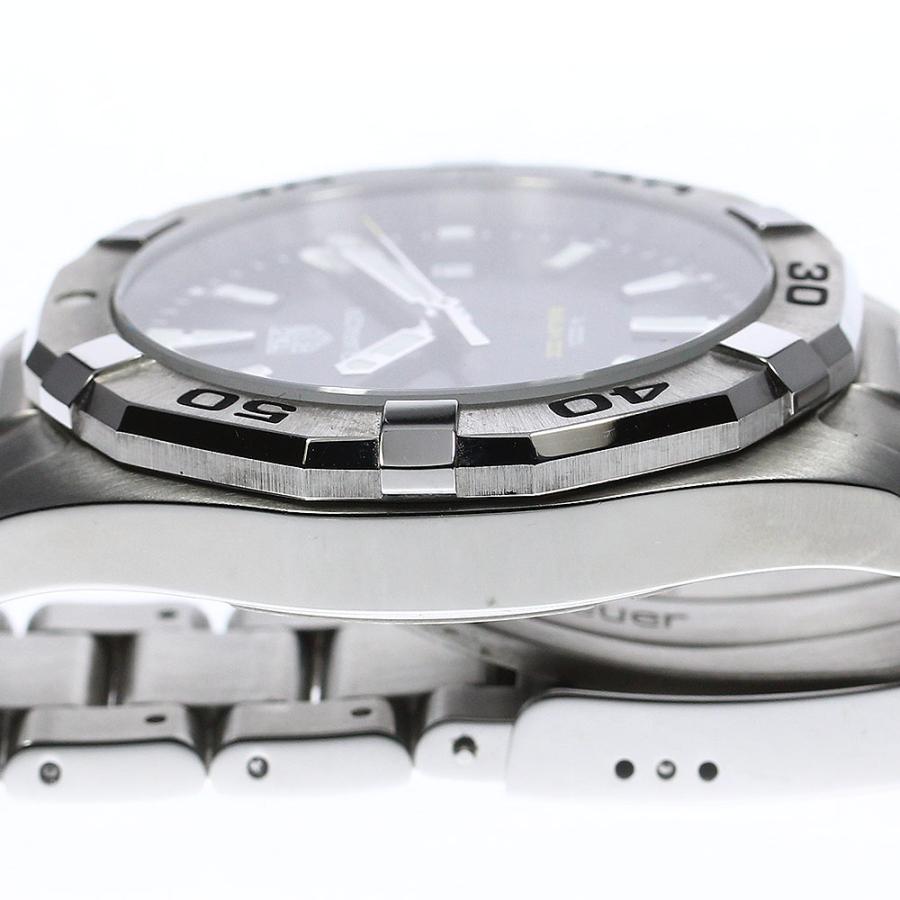 TAG HEUER（タグ・ホイヤー） TAG HEUER WBD1110 アクアレーサー デイト クォーツ メンズ 良品 箱・保証書付き ...