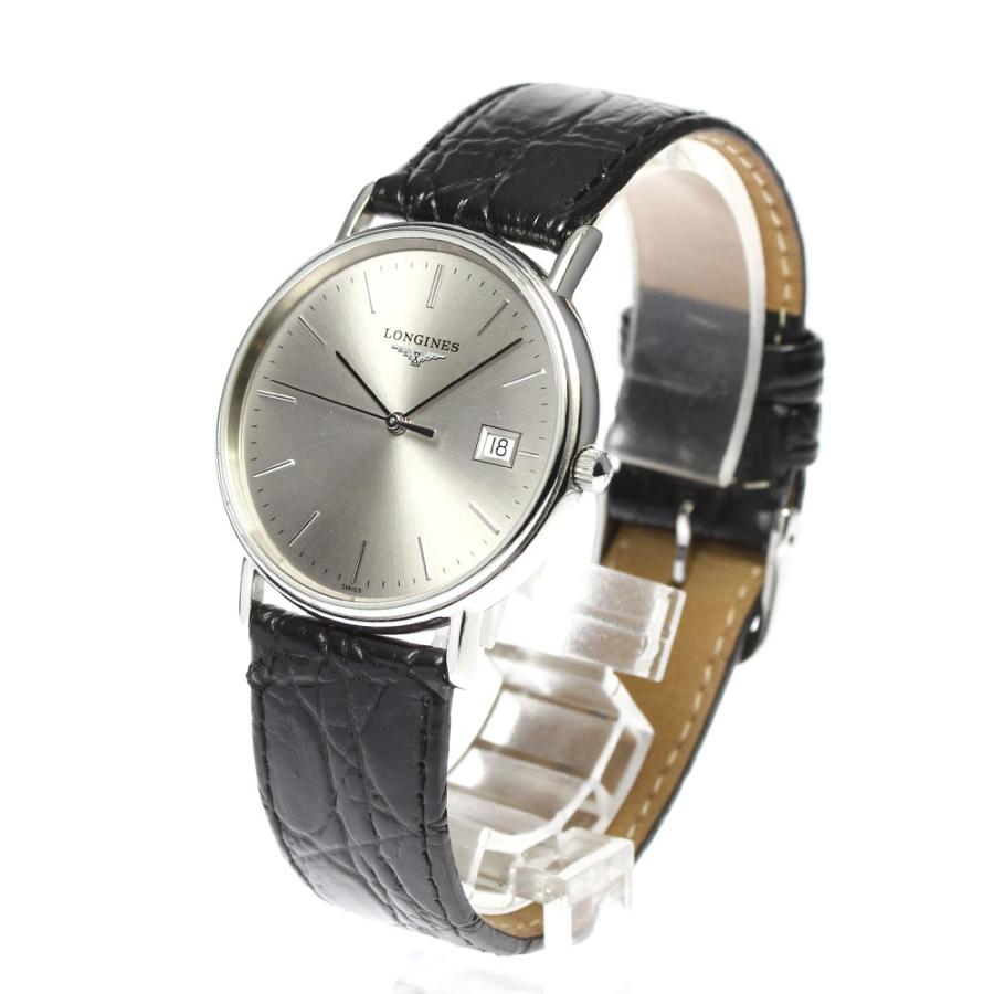 LONGINES ロンジン L4.720.4 グランドクラシック デイト クォーツ メンズ 保証書付き_790697 : CLOSER ...