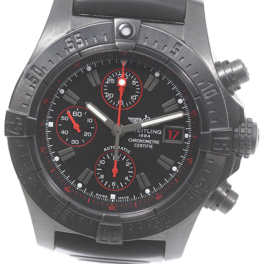 ブライトリング BREITLING M13380 アベンジャー ブラックスティール 1000本限定 自動巻き メンズ 良品 _790934 : ...