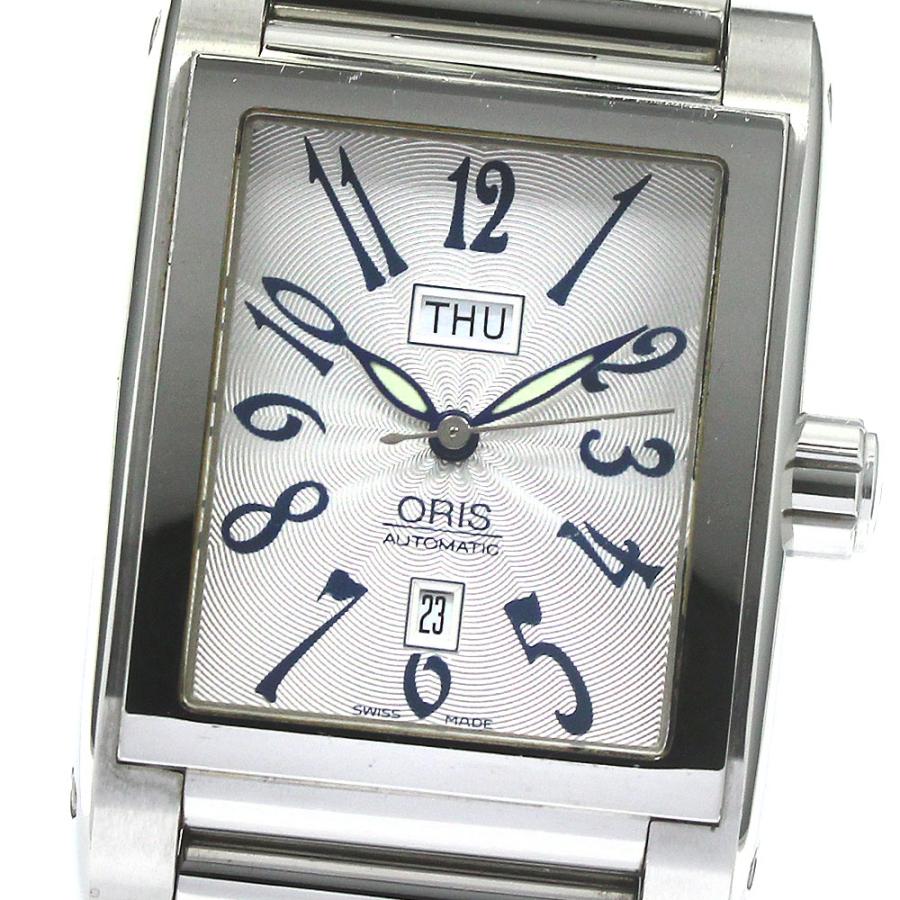 ORIS オリス 7525 レクタンギュラー デイデイト 自動巻き メンズ _791165 : CLOSER Yahoo!ショップ - 通販 - Yahoo!ショッピング
