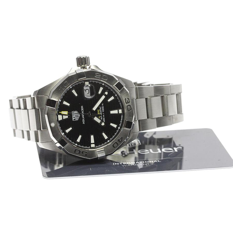 TAG HEUER タグホイヤー WBD2110-0 アクアレーサー キャリバー5 デイト 自動巻き メンズ 保証書付き_791192 ...