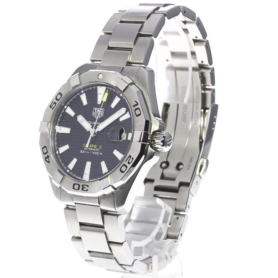 TAG HEUER タグホイヤー WBD2110-0 アクアレーサー キャリバー5 デイト 自動巻き メンズ 保証書付き_791192 ...
