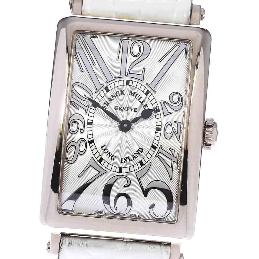 FRANCK MULLER フランクミュラー 952QZREL ロングアイランド K18WG クォーツ レディース 箱・保証書付き ...