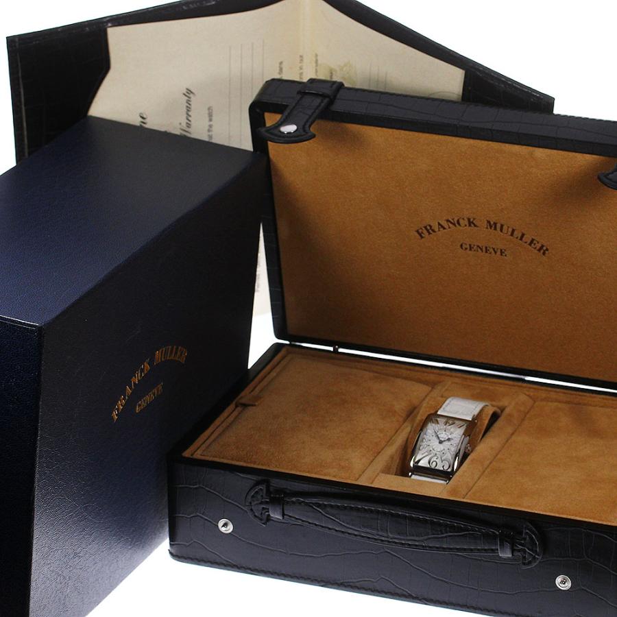 FRANCK MULLER フランクミュラー 952QZREL ロングアイランド K18WG クォーツ レディース 箱・保証書付き ...