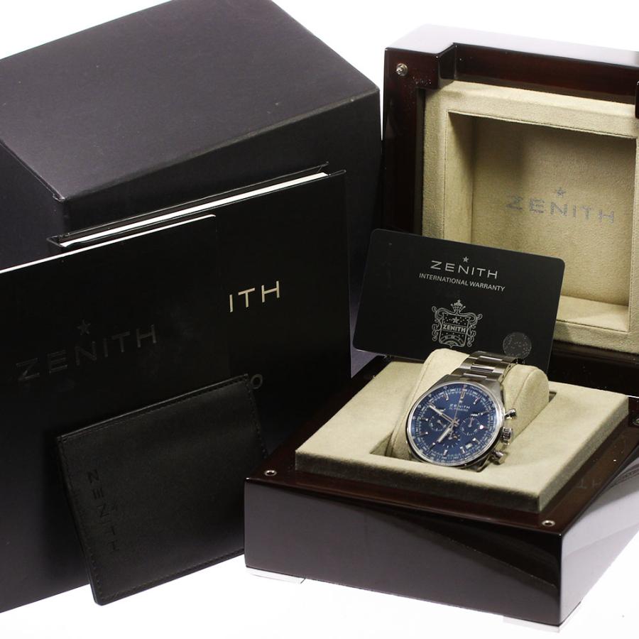 ZENITH（時計） ゼニス ZENITH 03.2097.410 エルプリメロ シャルルベルモ 世界限定1975本 自動巻き メンズ 良品 ...