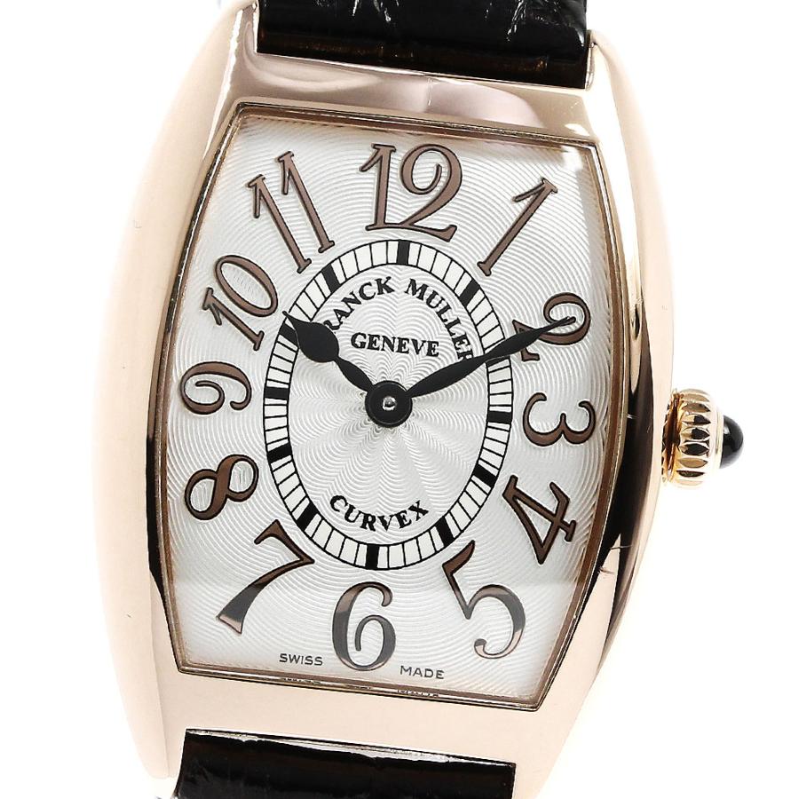 FRANCK MULLER（フランクミュラー） FRANCK MULLER 1752QZREL トノー カーベックス レリーフ K18PG ...
