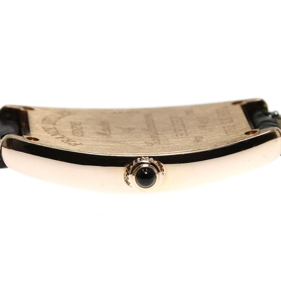 フランクミュラー FRANCK MULLER 1752QZREL トノー カーベックス レリーフ K18PG クォーツ レディース 良品 箱 ...