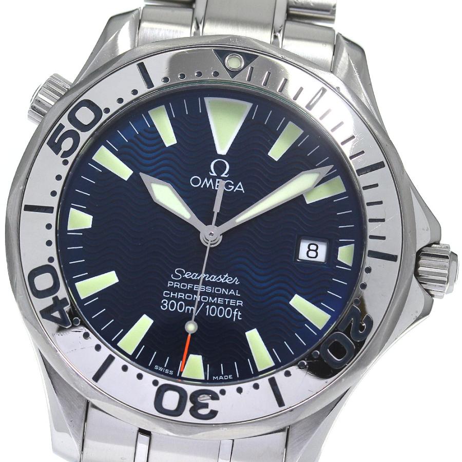 OMEGA オメガ 2255.80 シーマスター300 デイト 自動巻き メンズ _791446 : CLOSER Yahoo!ショップ ...