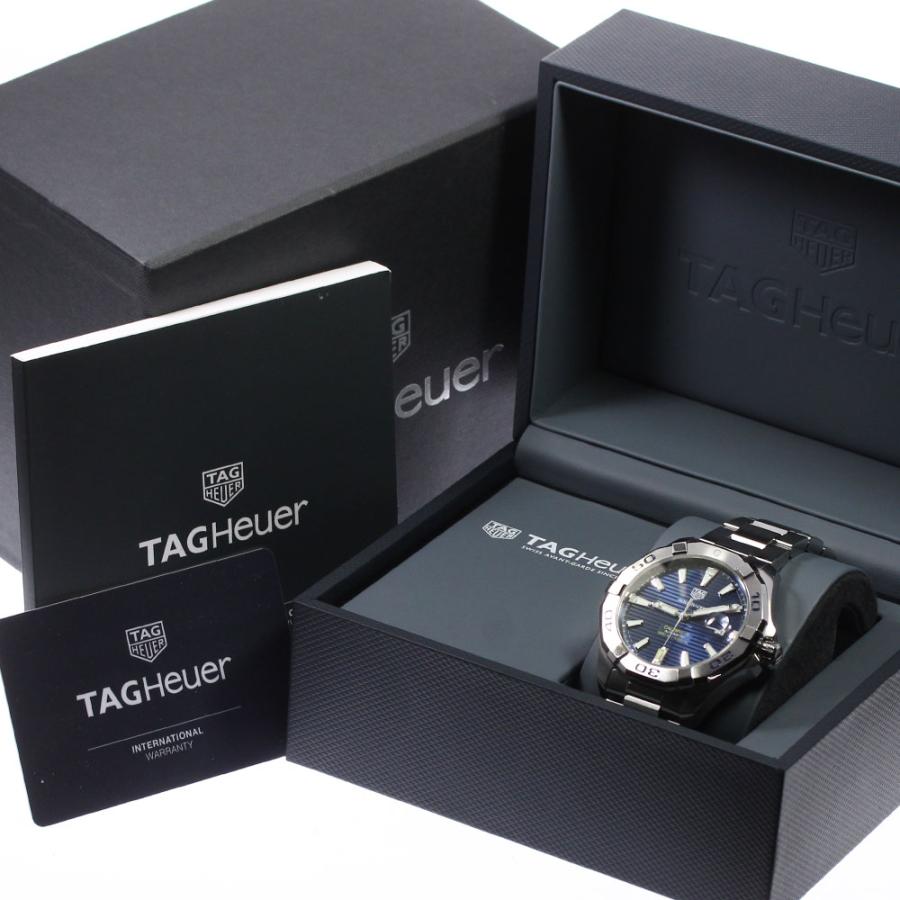 TAG HEUER タグホイヤー WAY2012 アクアレーサー デイト 自動巻き メンズ 箱・保証書付き_791521 : CLOSER ...