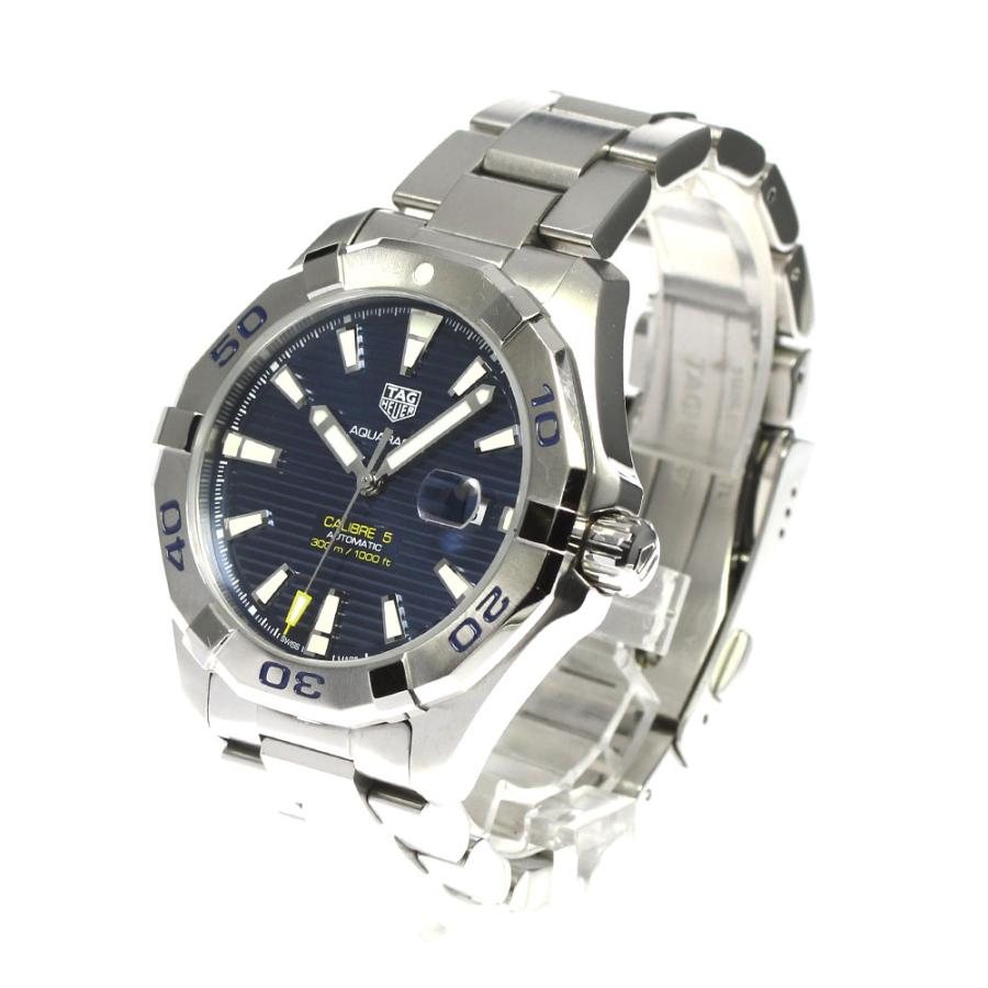 TAG HEUER タグホイヤー WAY2012 アクアレーサー デイト 自動巻き メンズ 箱・保証書付き_791521 : CLOSER ...