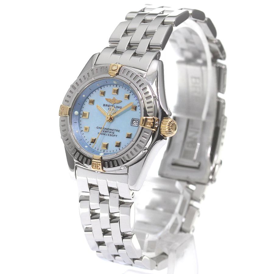 ブライトリング BREITLING B72345 カリスティーノ デイト クォーツ レディース 美品 _791646 : 791646 ...