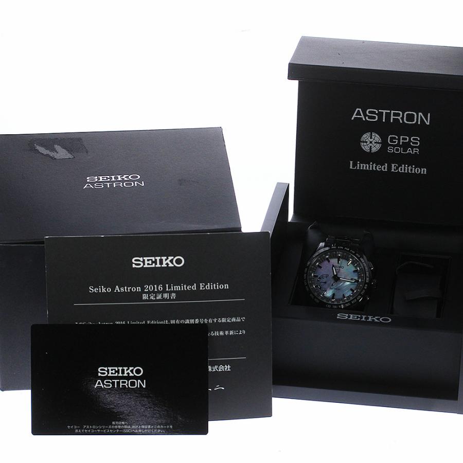 SEIKO セイコー 8X22-0AF0-2/SBXB091 アストロン 2016年限定モデル 3500本限定 ソーラー電波 メンズ 箱付き ...