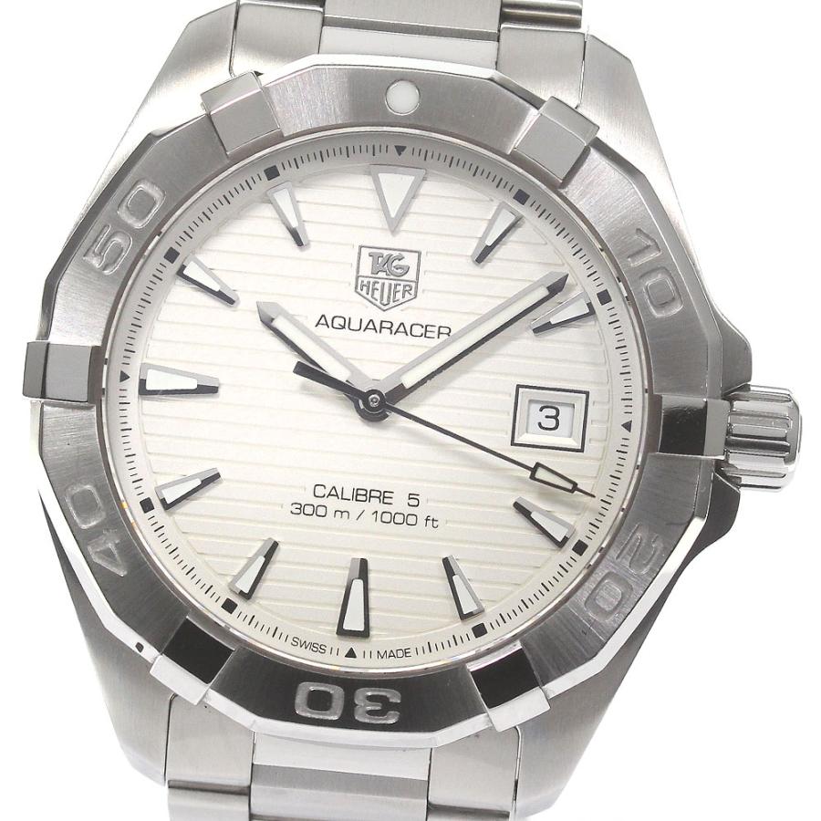 タグホイヤー TAG HEUER WAY2111-0 アクアレーサー キャリバー5 デイト 自動巻き メンズ 良品 保証書付き_791656 ...