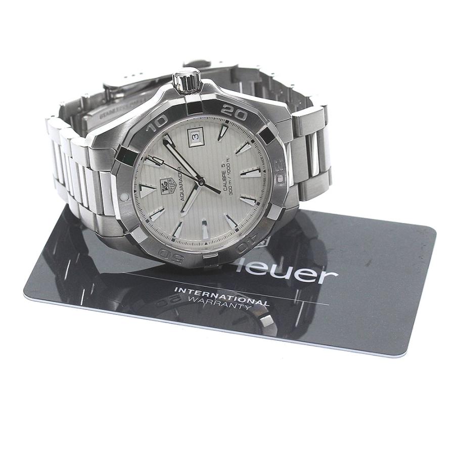 タグホイヤー TAG HEUER WAY2111-0 アクアレーサー キャリバー5 デイト 自動巻き メンズ 良品 保証書付き_791656 ...