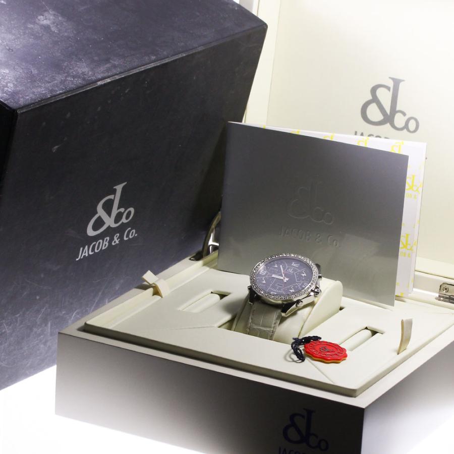 JACOB&CO ジェイコブ JC-2D 5タイムゾーン ダイヤベゼル クォーツ メンズ 箱・保証書付き_791663 : CLOSER ...