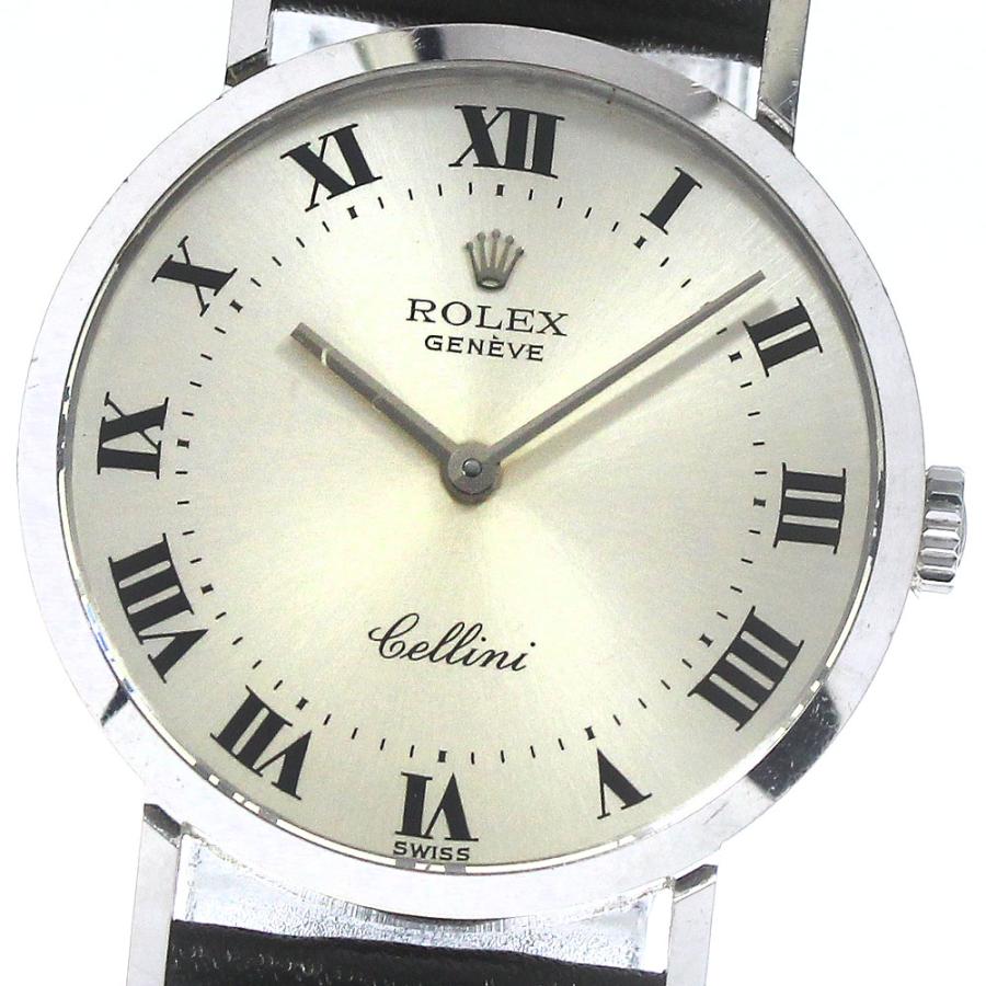 ROLEX ロレックス 4109 チェリーニ K18WG cal.1601 手巻き レディース _791721 : CLOSER Yahoo ...