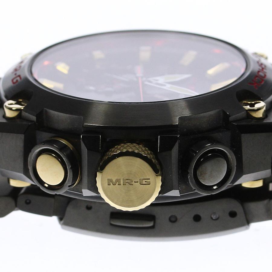 カシオ CASIO MRG-B2000B-1A4JR G-SHOCK MR-G 赤備え ソーラー電波 メンズ 美品 箱・保証書付き ...