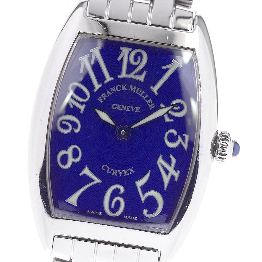 FRANCK MULLER フランクミュラー 1752QZ トノー カーベックス クォーツ レディース _791836 : CLOSER ...
