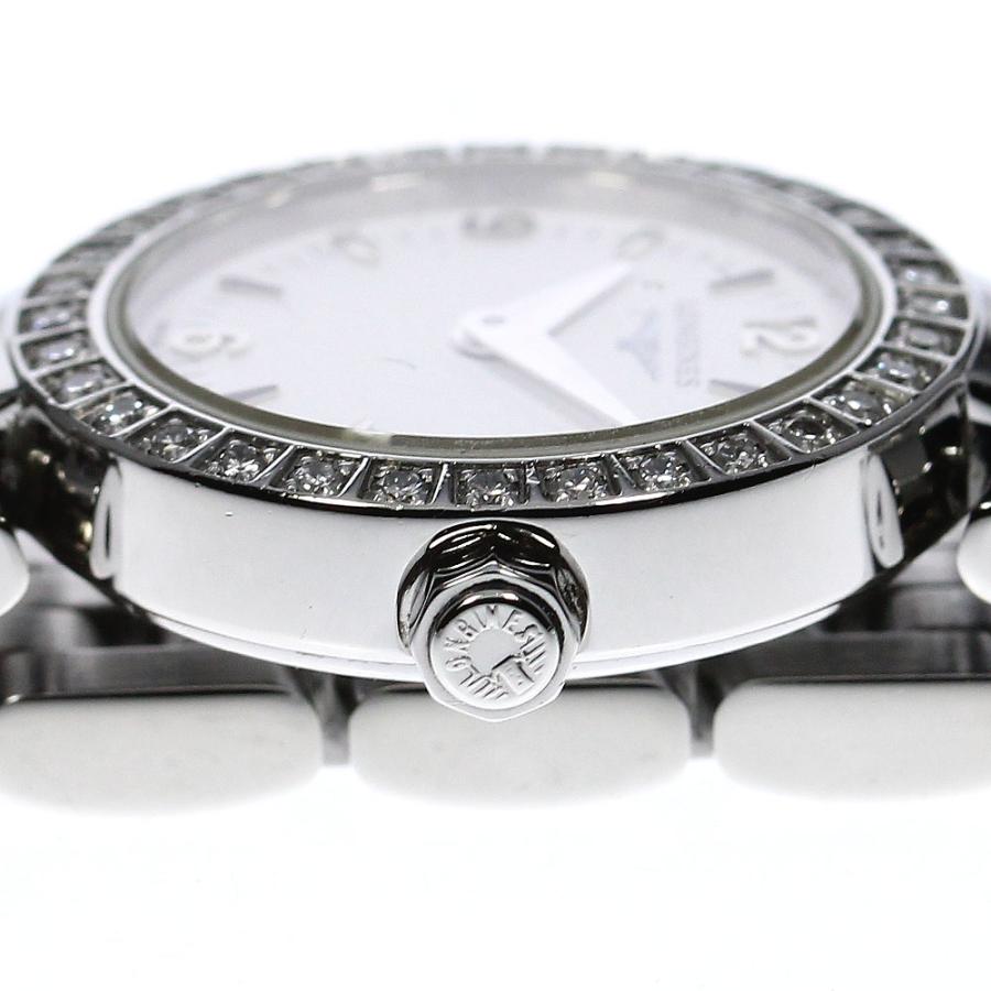ロンジン LONGINES L5.174.0 ドルチェビータ ダイヤベゼル 10P クォーツ レディース 良品 保証書付き_791972 : ...
