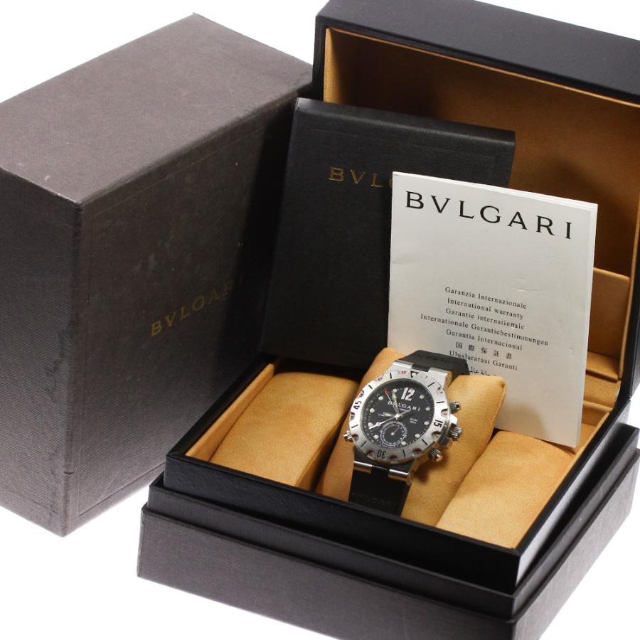 ブルガリ BVLGARI SD38S GMT ディアゴノ スクーバ デイト 自動巻き メンズ 箱・保証書付き_792177 : 792177 ...