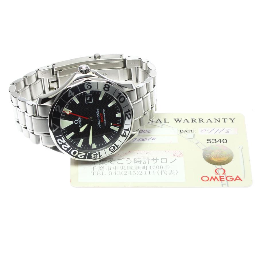 OMEGA（オメガ） OMEGA 2536.50 シーマスター300 GMT ジェリーロペスモデル 自動巻き メンズ 保証書付き_792261 ...