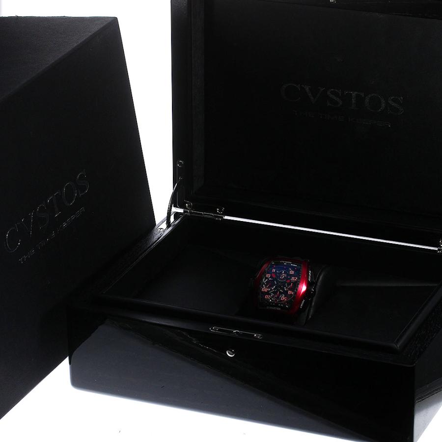 CVSTOS（クストス） CVSTOS CVT-CHR-5TH-J RDER チャレンジ フィフス アニバーサリー クロノグラフ 自動巻き ...