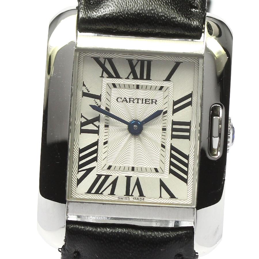 Cartier カルティエ CARTIER W5310022 タンクアングレーズSM クォーツ レディース _792284 : CLOSER ...