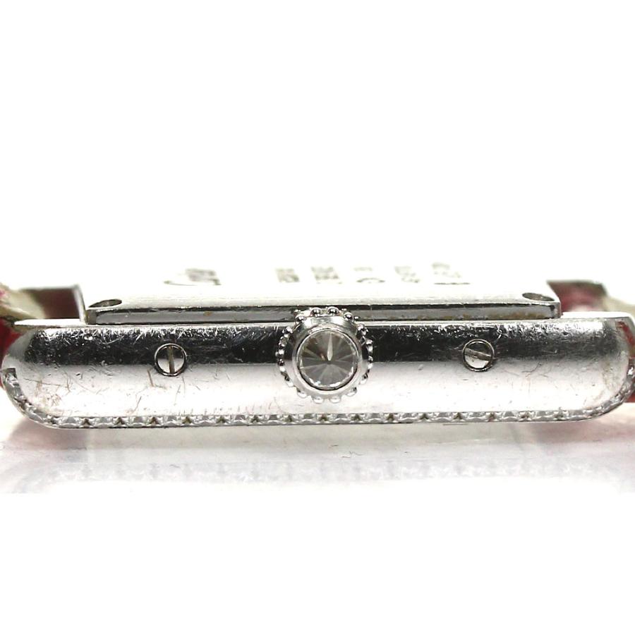 カルティエ CARTIER WJTA0011 タンクルイ SM K18WG サイドダイヤ 手巻き レディース 保証書付き_792379 : ...