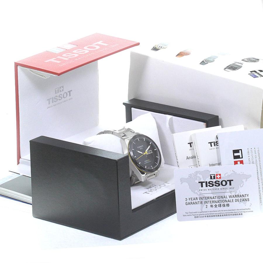 ティソ TISSOT T100430A Tスポーツ PRS516 デイデイト 自動巻き メンズ 美品 箱・保証書付き_792710 : ...