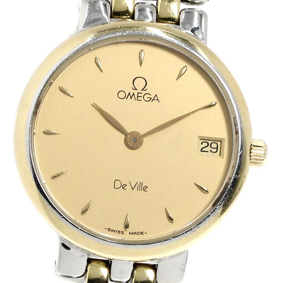 OMEGA オメガ デビル デイト クォーツ レディース _792841 : CLOSER Yahoo!ショップ - 通販 - Yahoo ...