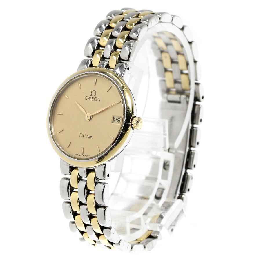 OMEGA オメガ デビル デイト クォーツ レディース _792841 : CLOSER Yahoo!ショップ - 通販 - Yahoo ...