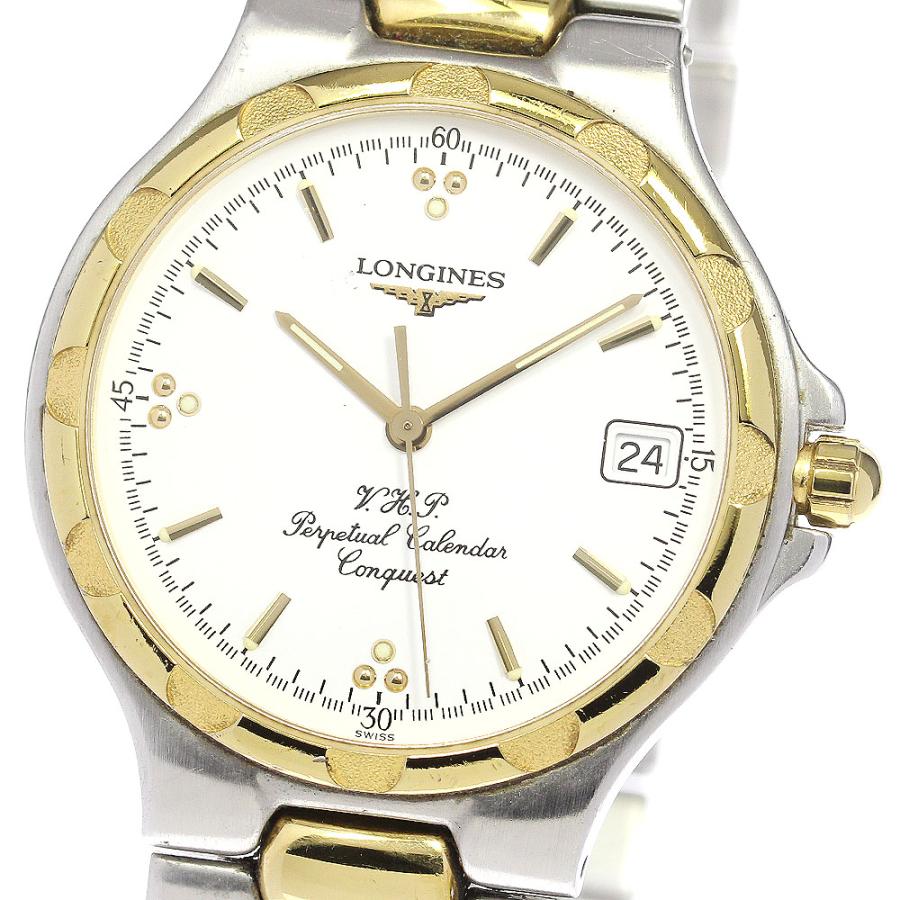 ロンジン LONGINES L1.627.3 コンクエスト デイト クォーツ メンズ _792948 : 792948 : CLOSER Yahoo!ショップ - 通販 - Yahoo!ショッピング