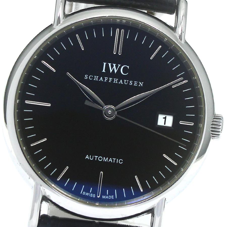 IWC SCHAFFHAUSEN IW356305 ポートフィノ デイト 自動巻き メンズ 保証書付き_793115 : CLOSER ...
