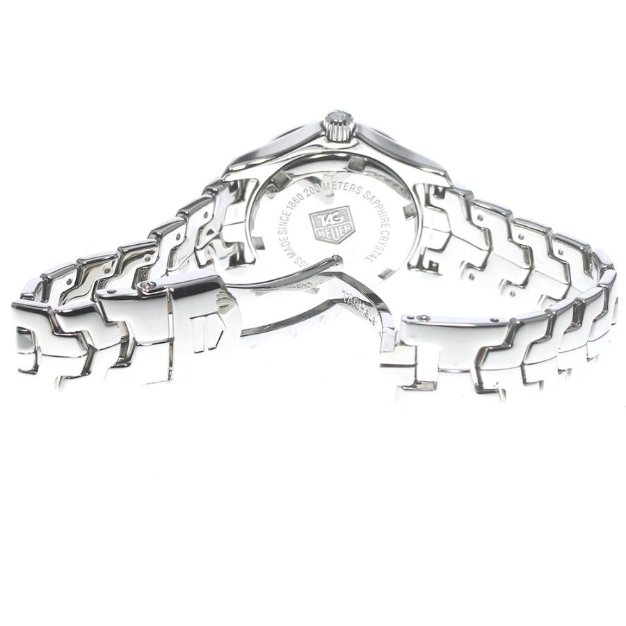 TAG HEUER タグホイヤー WJF1317 リンク 11Pダイヤ クォーツ レディース 良品 _793352 : CLOSER ...