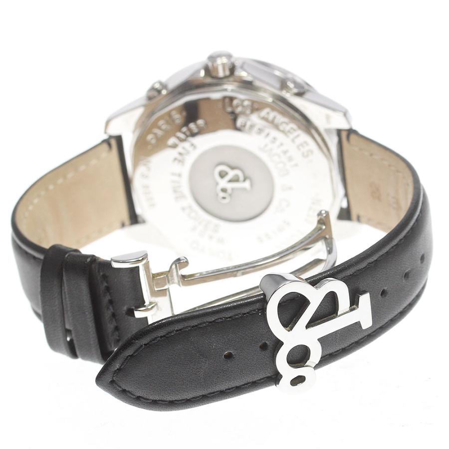 ジェイコブ JACOB&CO JC-2D 5タイムゾーン ダイヤベゼル クォーツ メンズ 箱・保証書付き_793399 : 793399 ...