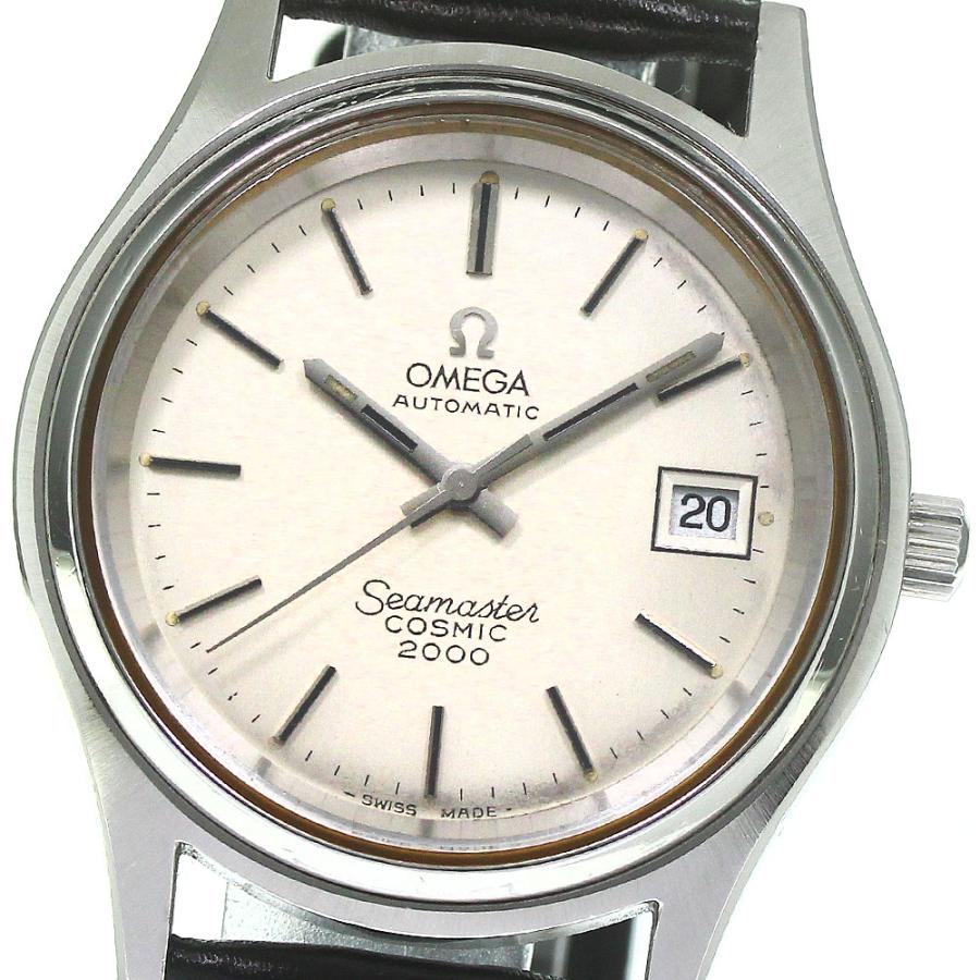 OMEGA オメガ シーマスターコスミック2000 デイト 自動巻き メンズ _793616 : CLOSER Yahoo!ショップ - 通販 - Yahoo!ショッピング