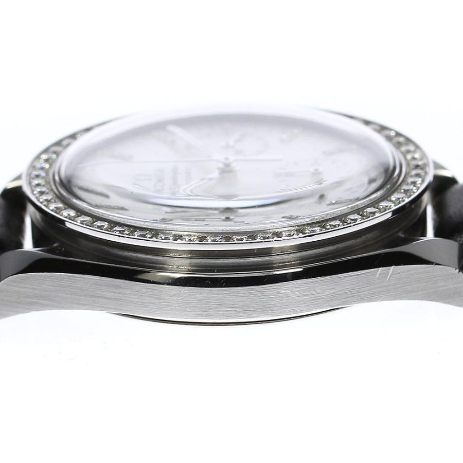 OMEGA オメガ 3815.77.36 スピードマスター クロノグラフ ダイヤベゼル 自動巻き レディース 箱・保証書付き_793725 ...