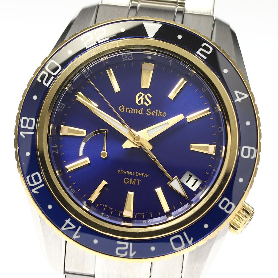SEIKO セイコー SBGE248/9R66-0AW0 グランドセイコー マスターショップ限定 K18YGベゼル スプリングドライブ メンズ ...