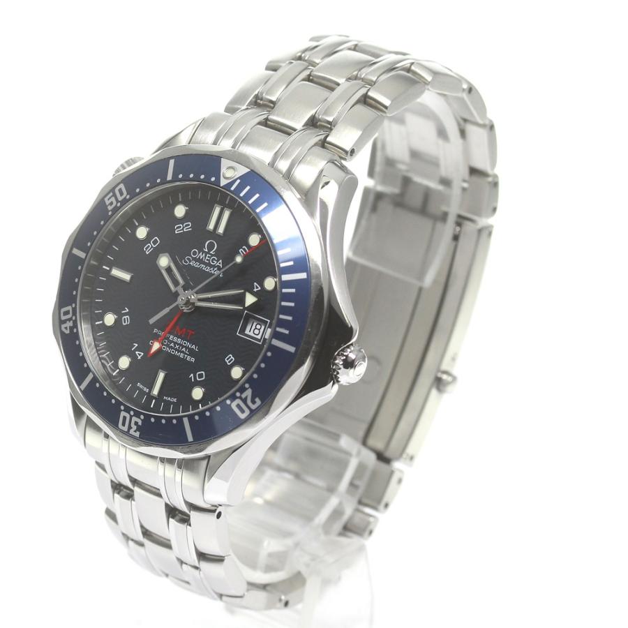 OMEGA オメガ 2535.80 シーマスター300 GMT コーアクシャル 自動巻き メンズ 箱・保証書付き_794075 ...