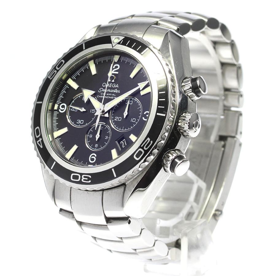 OMEGA オメガ 2210.50 シーマスター プラネットオーシャン クロノグラフ 自動巻き メンズ _794561 : CLOSER ...