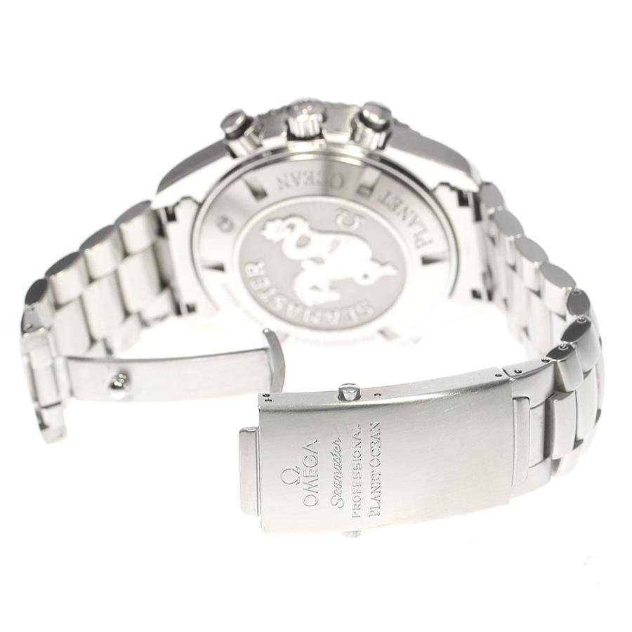 OMEGA オメガ 2210.50 シーマスター プラネットオーシャン クロノグラフ 自動巻き メンズ _794561 : CLOSER ...