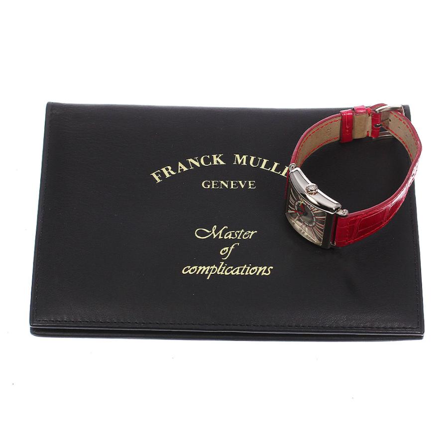 FRANCK MULLER フランクミュラー 6002LQZ マスタースクエア MIROIR K18WG クォーツ レディース 保証書付き ...