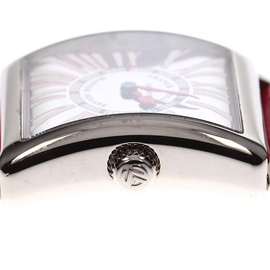 FRANCK MULLER フランクミュラー 6002LQZ マスタースクエア MIROIR K18WG クォーツ レディース 保証書付き ...